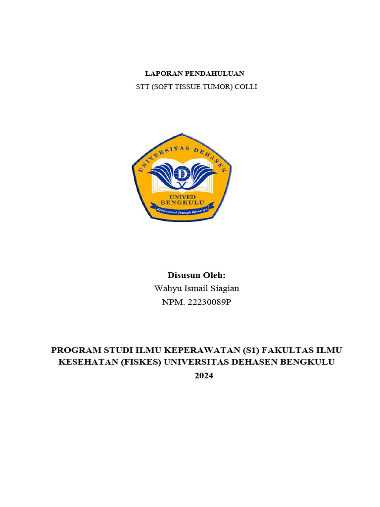 LP STT Colli | PDF | Kesehatan Holistik