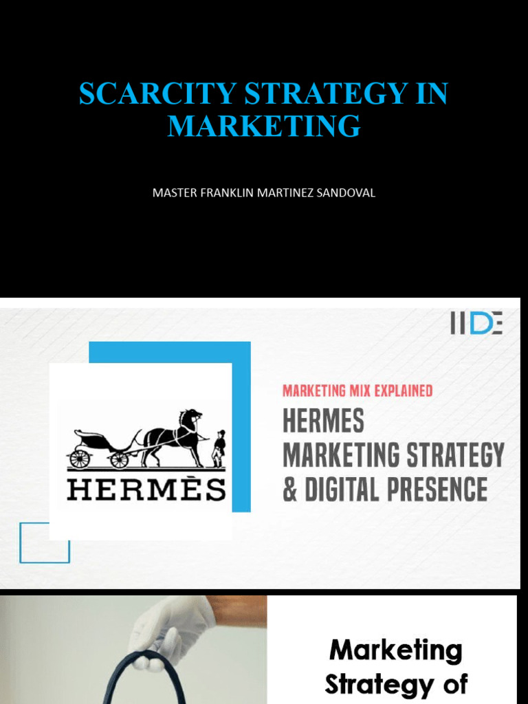 SCARCITY STRATEGY IN MARKETING | PDF
