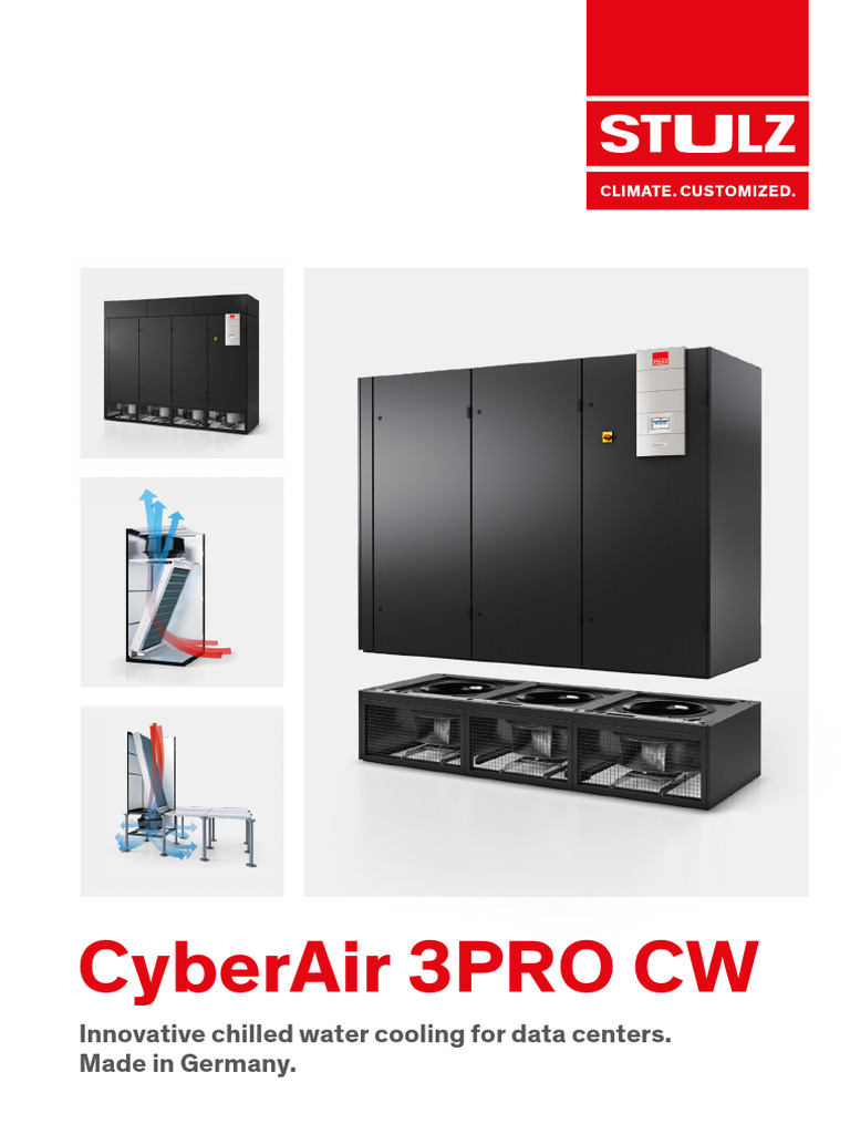 Stulz Cyberair 3pro CW Brochure 2406 en | PDF | Data Center | Heat ...