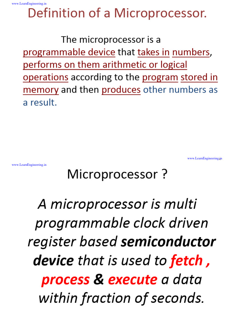 EE3404 MPMC 01 - by WWW - Learnengineering.in | PDF | Central Processing Unit | Input/Output