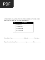 AIRTEL SIM....SWAP FORM | PDF