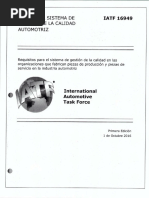 VDA Volume 2 Appendix 2 Trigger Matrix Espanol | PDF | Informática