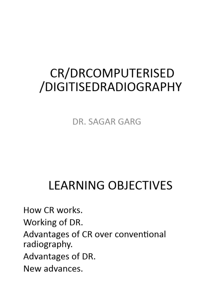 CRDR | PDF | Charge Coupled Device | X Ray