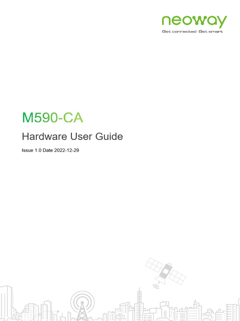 Neoway M590-CA Hardware User Guide V1.0.1 | PDF | Power Supply ...