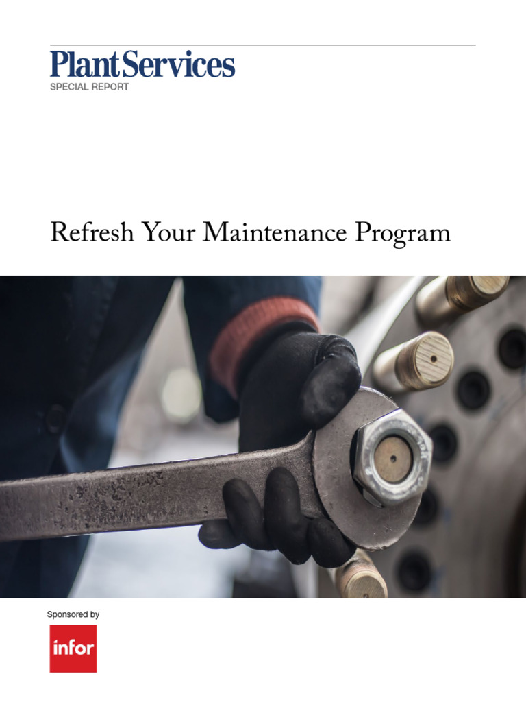 Refresh Your Maintenance Program | PDF | Reliability Engineering ...
