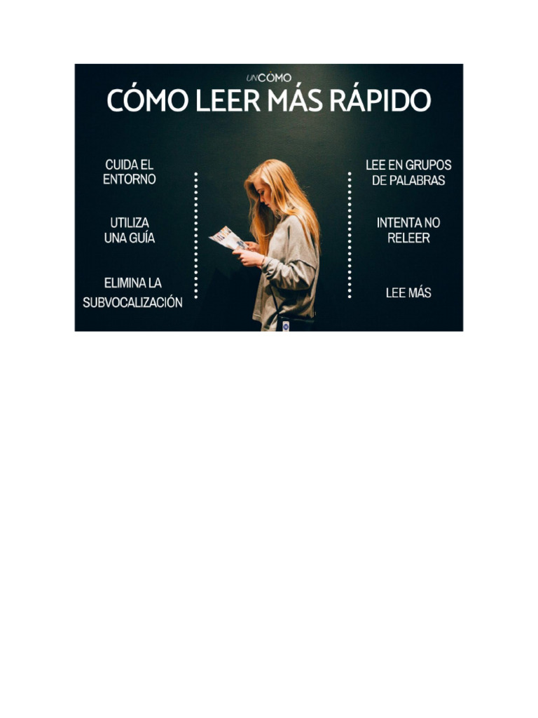 Como Leer Mas Rapido | PDF