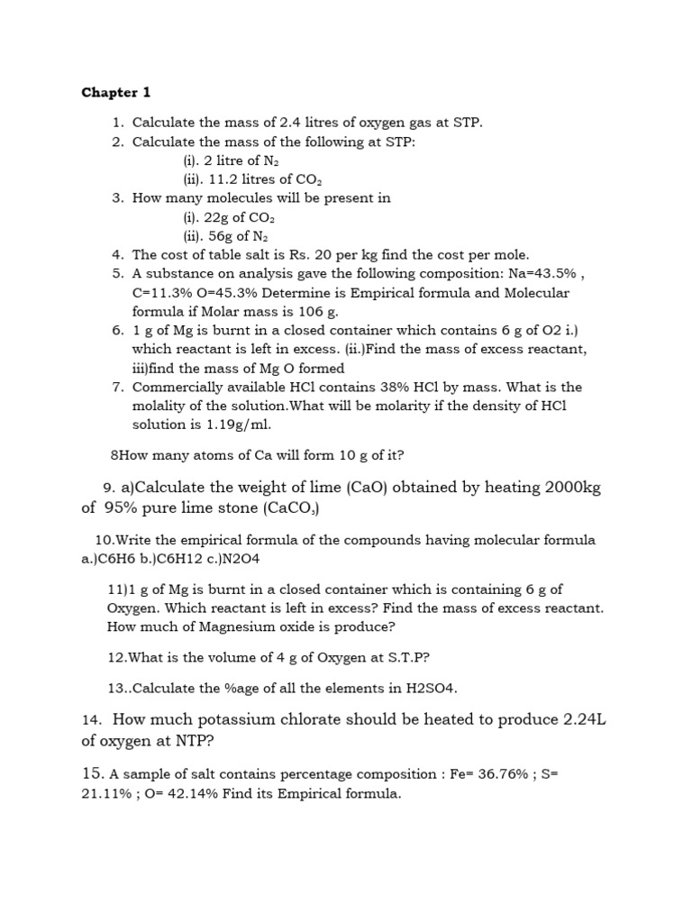 Chemistry Assignments | PDF | Gases | Atomic Orbital