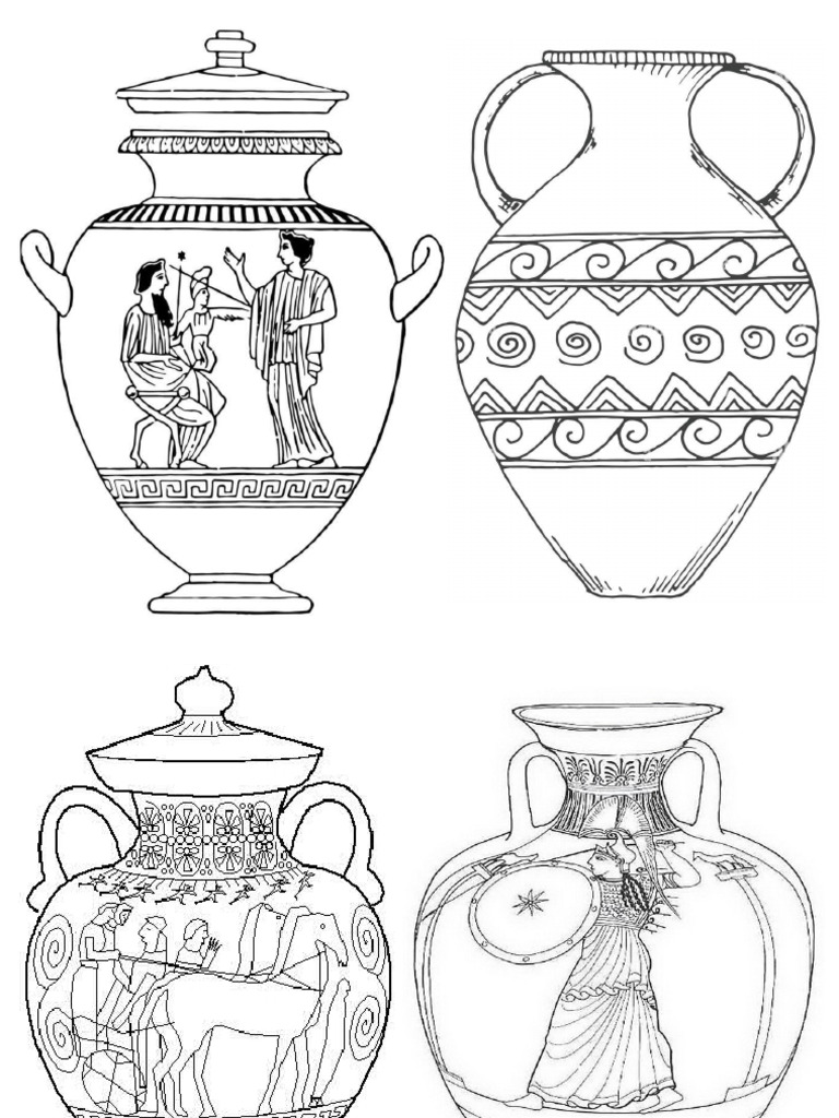 Jarrones Griegos 3ro y 4to | PDF