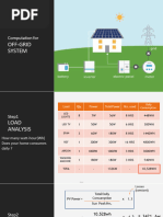 Solar PV and Battery Sizing Calculation Tool For Residential Use | PDF ...