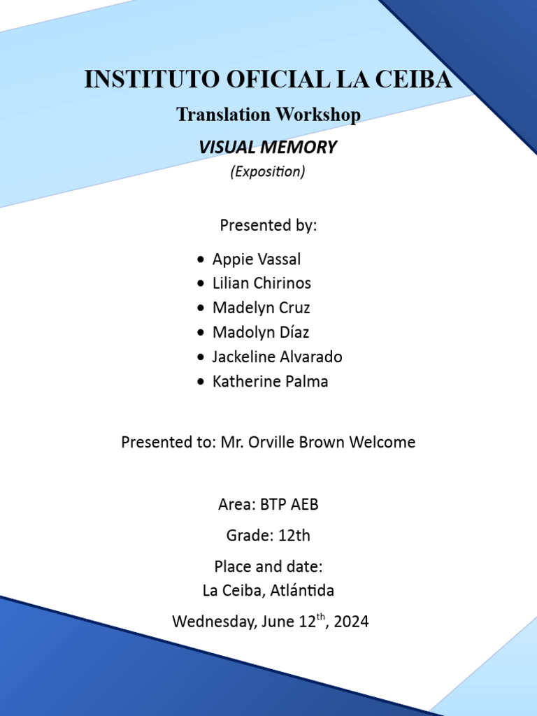 Visual Memory | PDF | Memory | Recall (Memory)