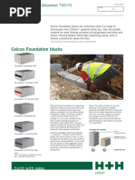 Celcon Blocks Datasheet: Grades & Specs | PDF | Wall | Structural ...