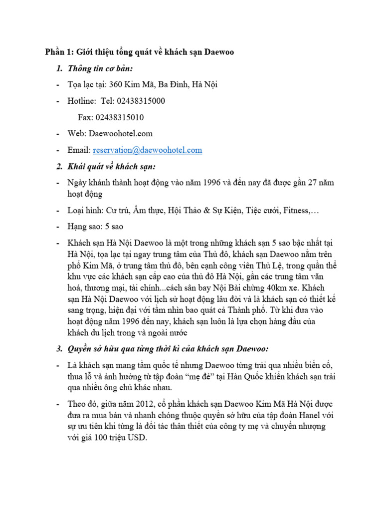 T NG Quan Ksan Daewoo | PDF