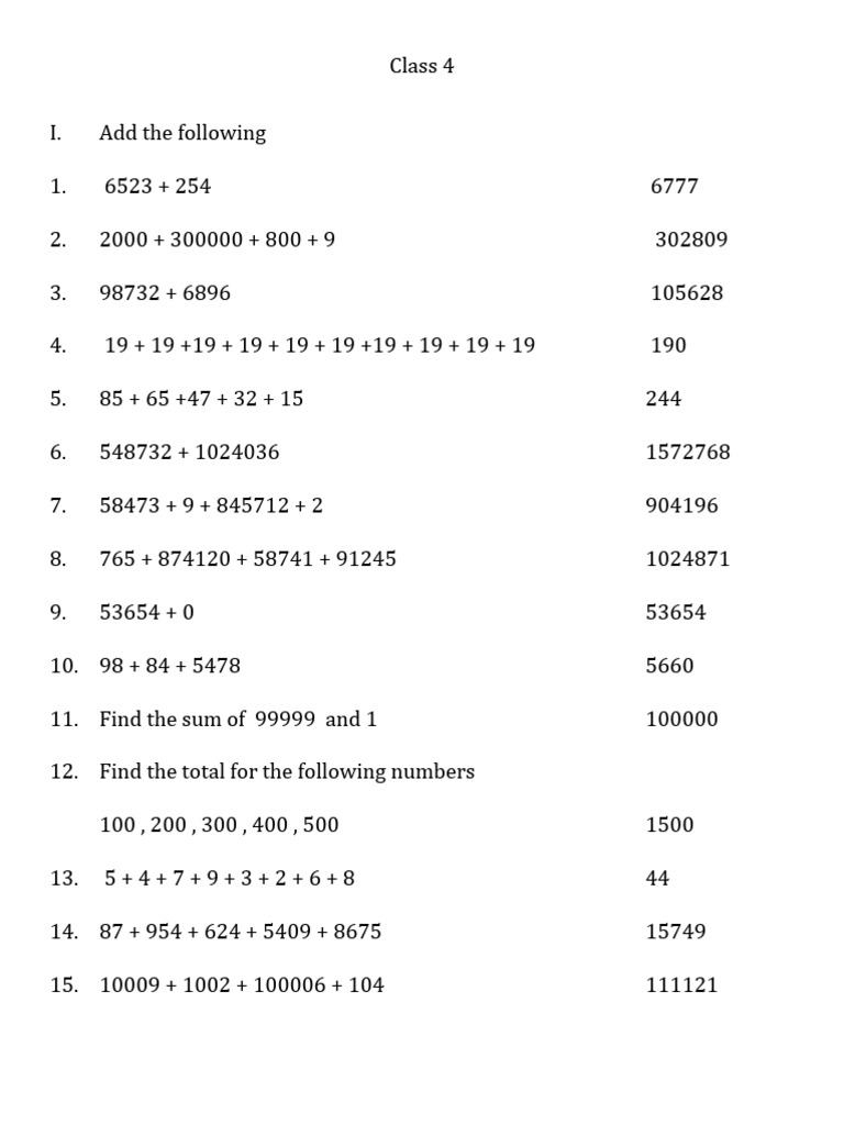 Basic WK 1 - 30.06.2023 NEW | PDF | Mathematics | Arithmetic