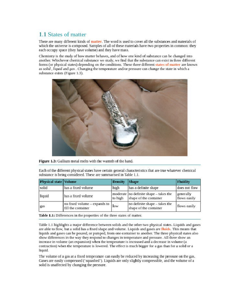 G09-1 - 1 States of Matter Book ss-2081 | PDF