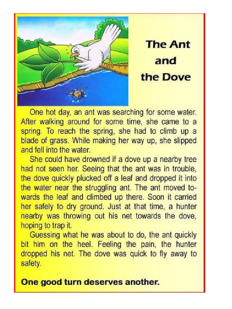 Short Story Script English Week | PDF