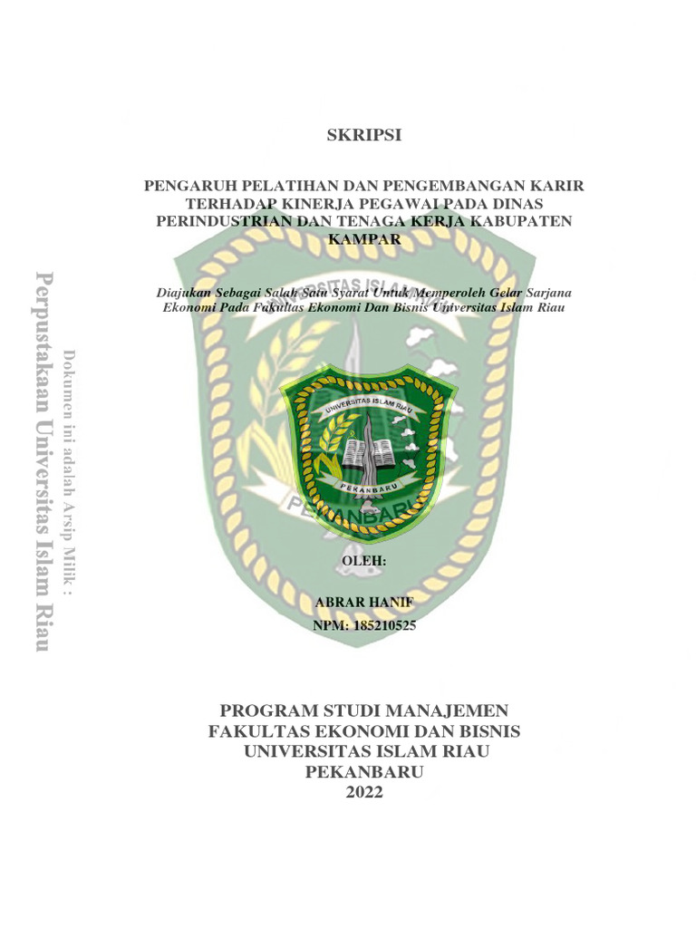 Skripsi Metode SemPLS X 2 Y | PDF