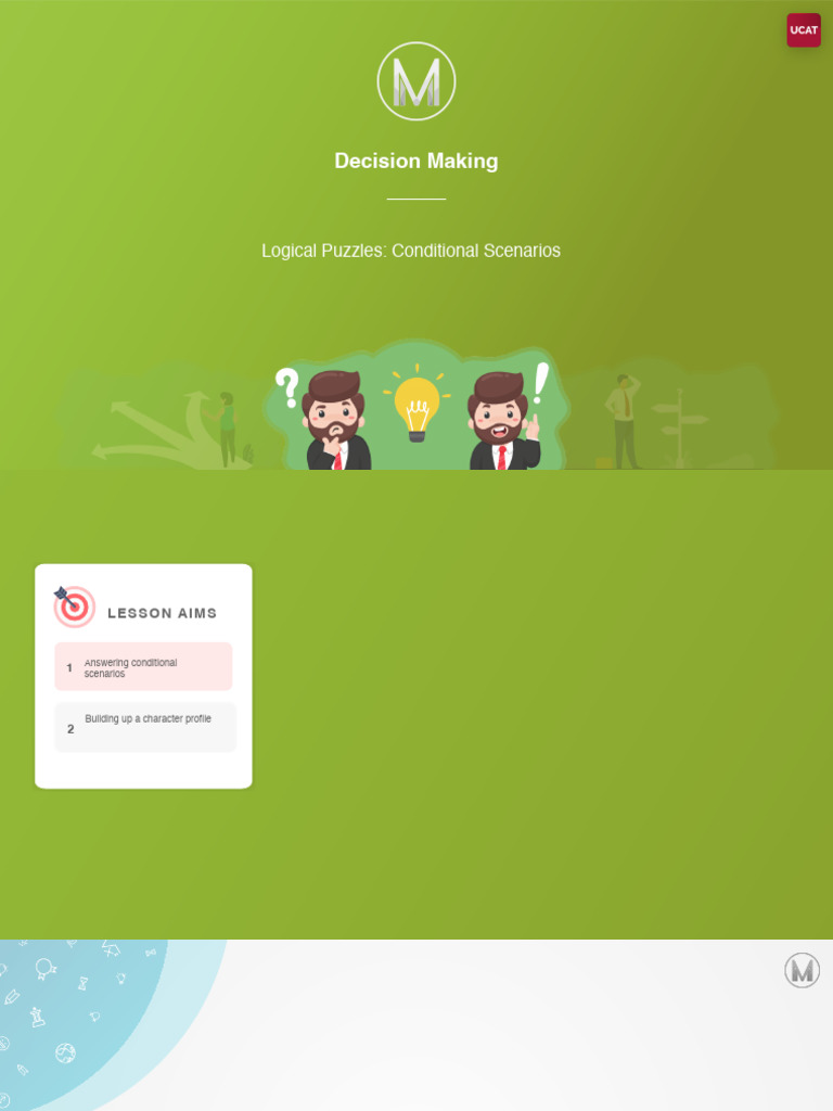 1.7 Logical Puzzles - Conditional Scenarios | PDF | Coffee