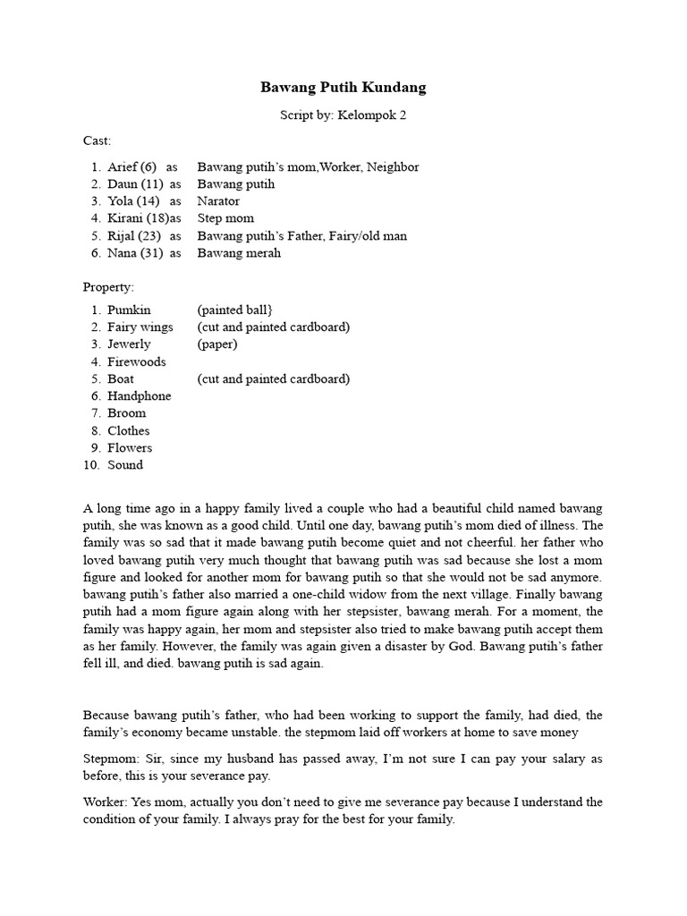 Bing Bawang Putih Kundang | PDF | Cooking, Food & Wine