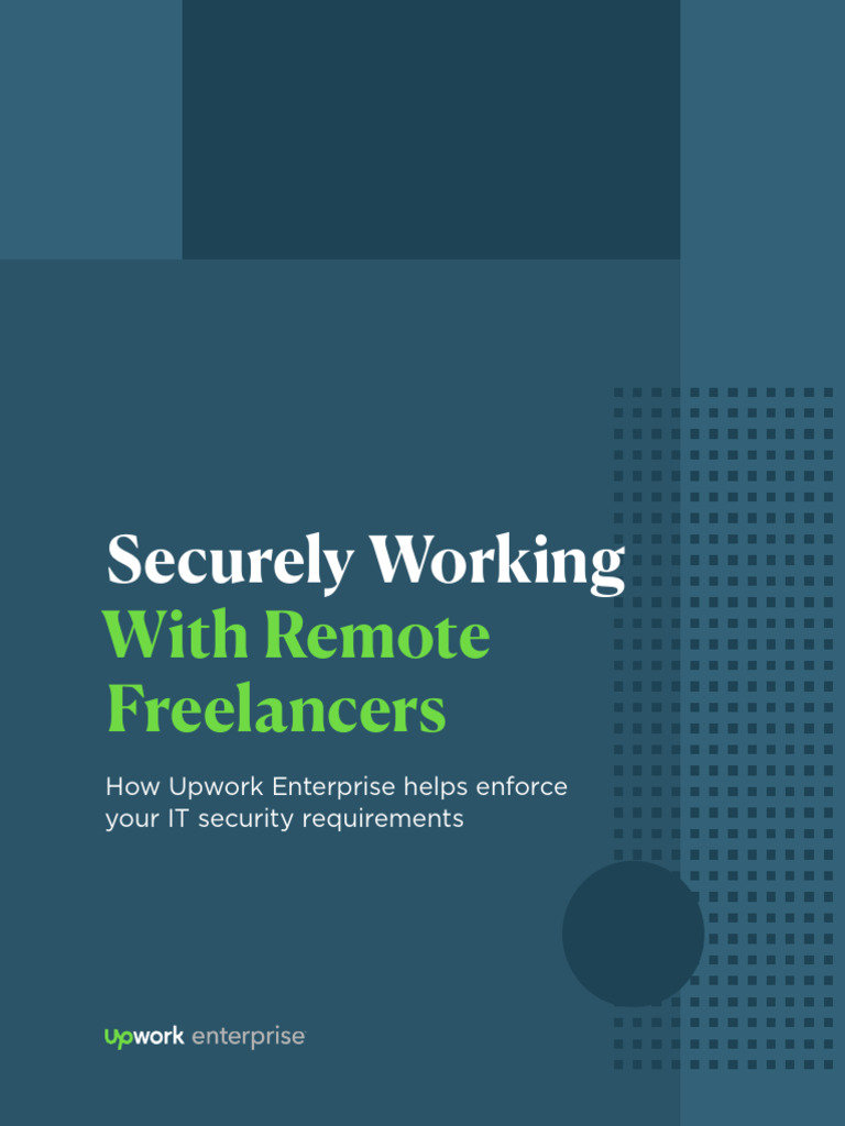 Upwork_Enterprise_Data_Protection_White_Paper | PDF | Computer Security | Security