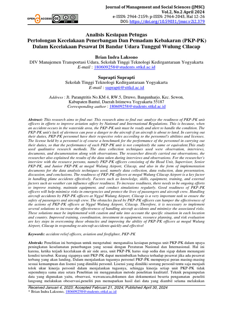 379 JMSC Vol2 No2 Apr2024 h12-26 | PDF | Teknologi & Rekayasa