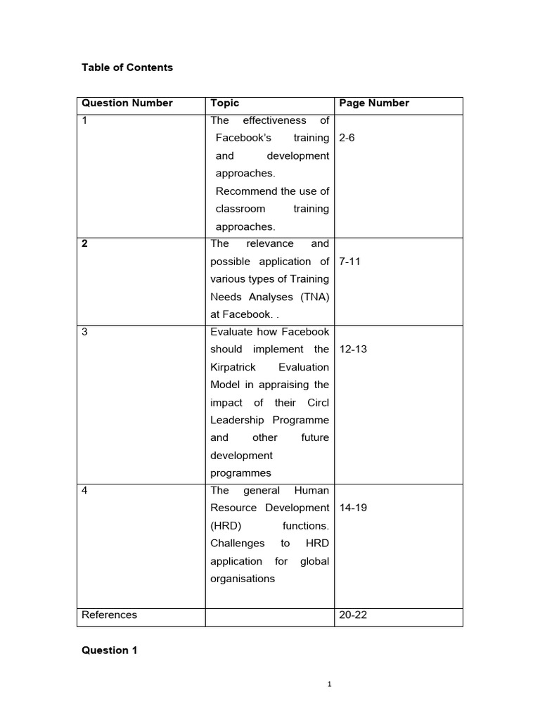 Strategic Training And Development Pdf Evaluation Leadership