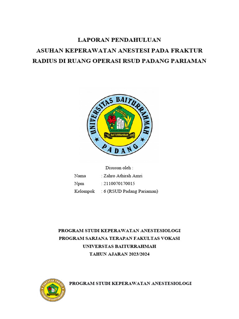 CVR LK Tumor Regio Scapula Salinan | PDF