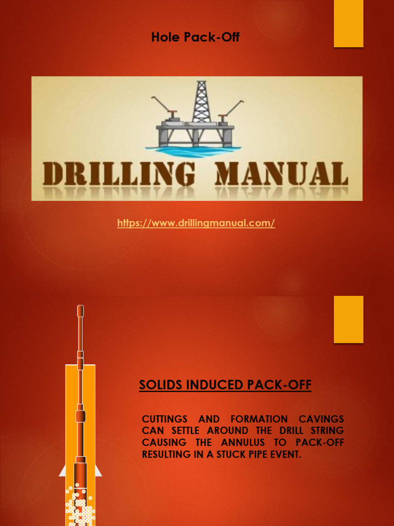 Managing Hole Pack-Off in Drilling | PDF | Pump | Oil Well