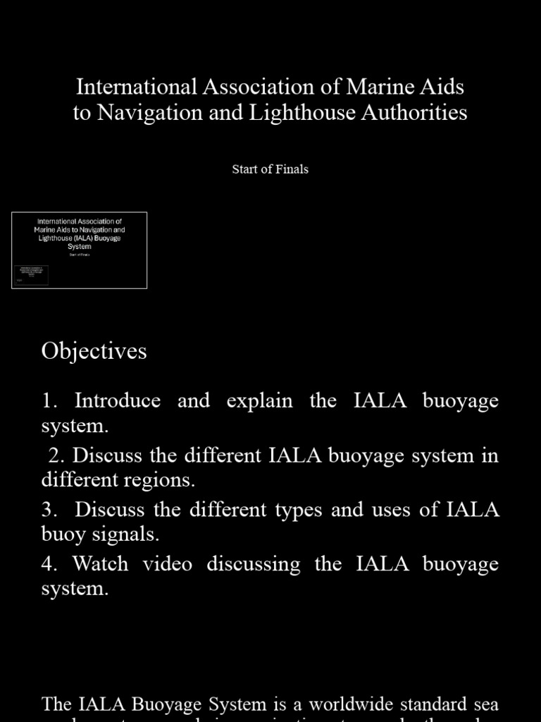 International Association of Marine Aids To Navigation | PDF | Navigation