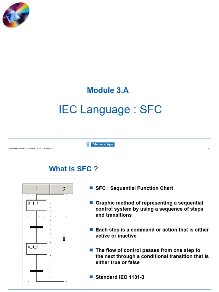 Module 3.A IEC Language SFC | PDF | Macro (Computer Science) | Sequence