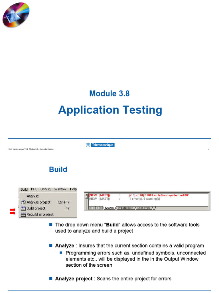 Module 3.8 application testing | PDF | Programmable Logic Controller ...