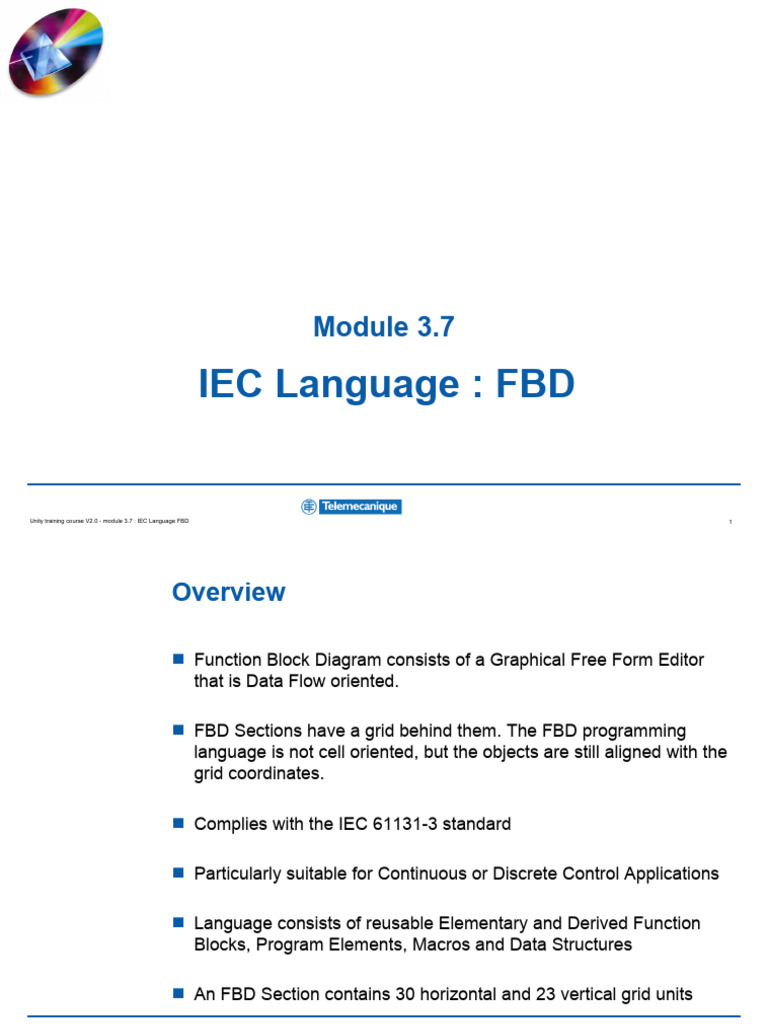 Module 37 Iec Langage Fbd Pdf Boolean Data Type Object Computer Science