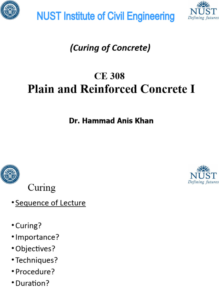 Curing Techniques for Concrete Strength | PDF | Concrete | Composite Material