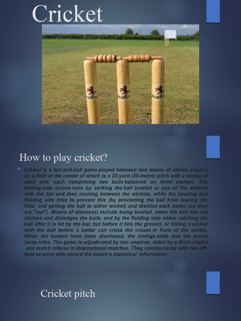 Cricket | Download Free PDF | Cricket | Bowling (Cricket)