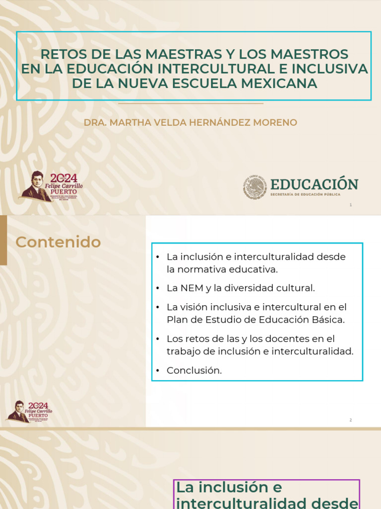 Educacion Intercultural Pdf Inclusión Educación Plan De Estudios