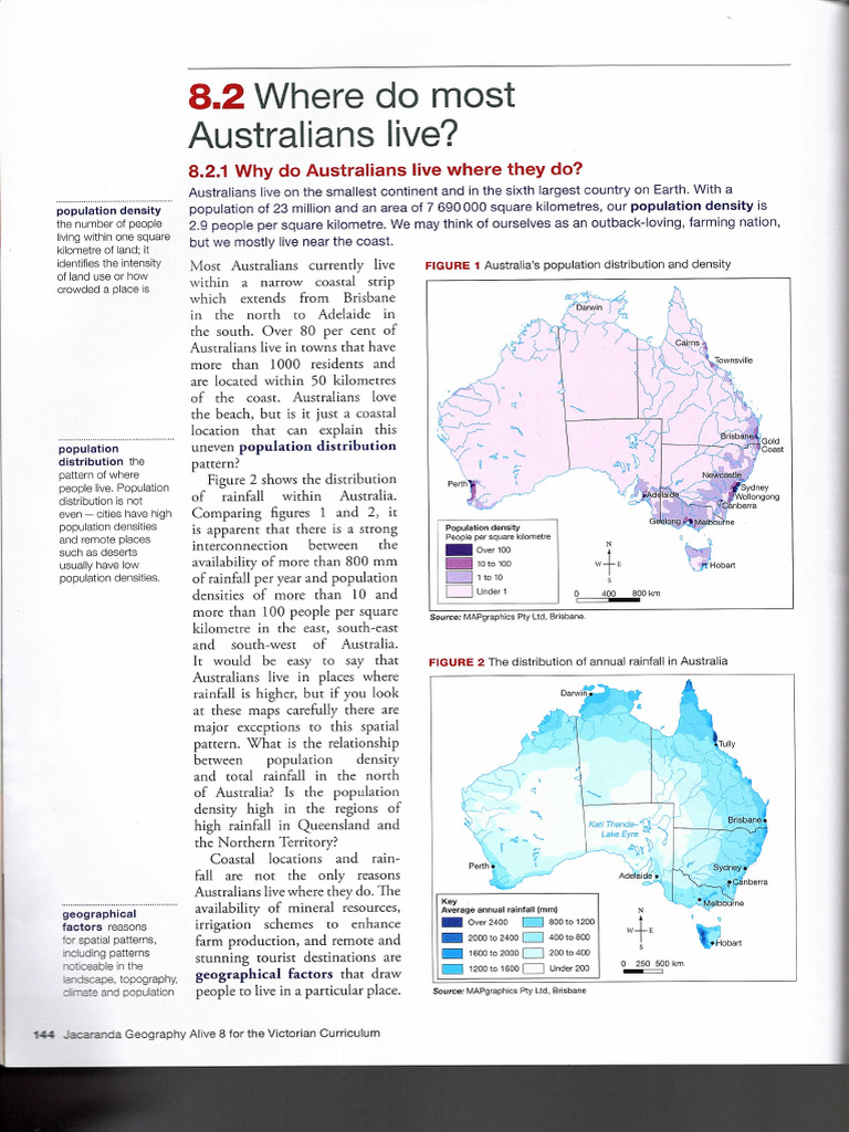Australian Map Form | PDF | Australia | Physical Geography