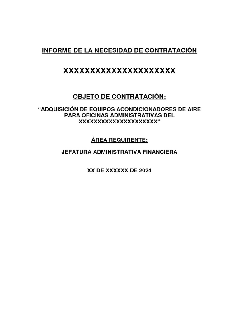 Informe Necesidad - Aires Acon - Infima | PDF | Aire acondicionado ... Informe Necesidad - Aires Acon - Infima | PDF | Aire acondicionado ...