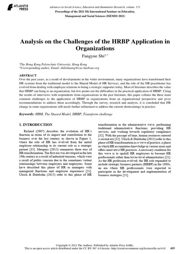 HRBP Mater | PDF | Human Resource Management | Business