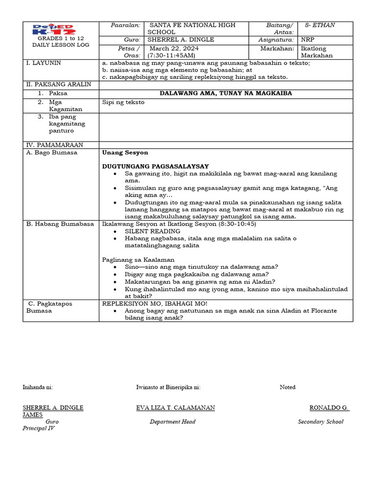 CUF MORNING March 22, 2024 | PDF