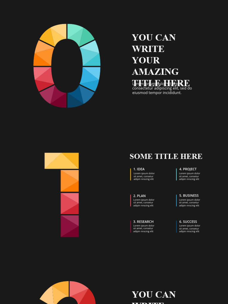 Alphabet Animated Infographics - DTS | PDF