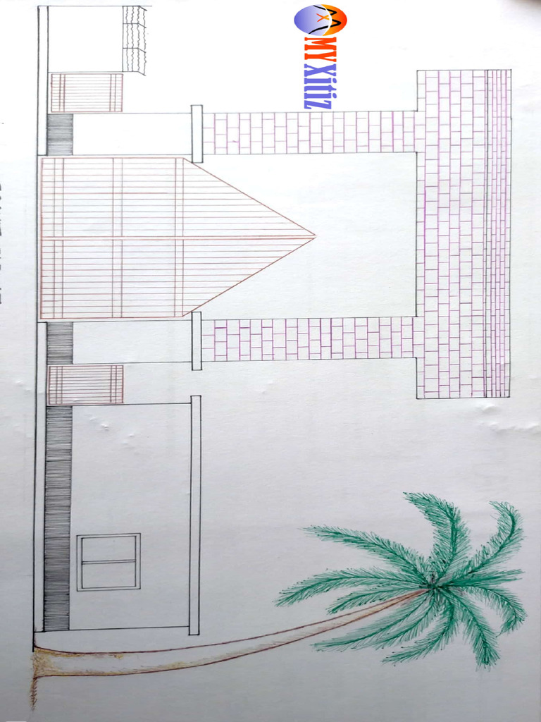 Gate Entrance Section Elevations Function MXHC | PDF