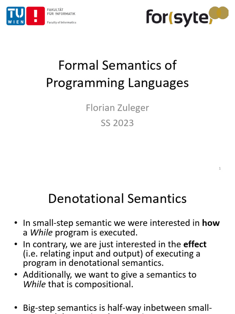 Semantics of Programming Languages Lecture 5 | PDF | Electronic Filter ... Semantics of Programming Languages Lecture 5 | PDF | Electronic Filter ...