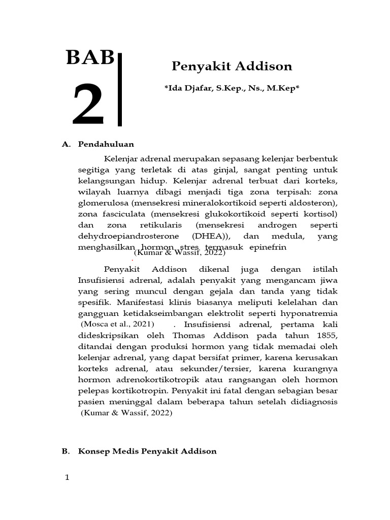 KMB 3 - BAB 17 - Penyakit Addison | PDF