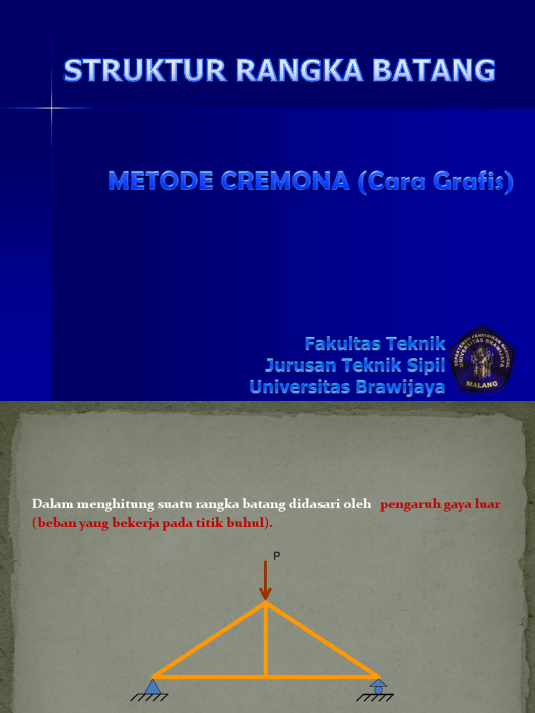 5 Struktur Rangka Batang Metode Cremona | PDF