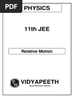 Uploads1654682979DPP-8 - (JEE Main & Adv.) Kinematics - Relative Motion (River-Boat Problems ...