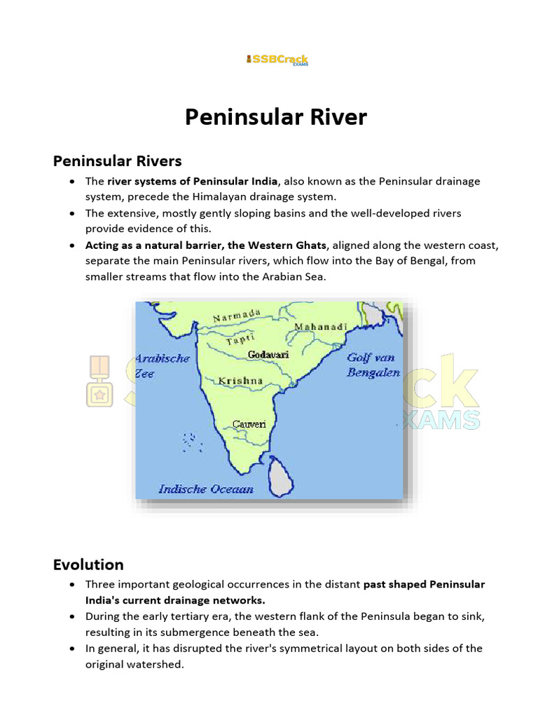 Peninsular River Lyst2074 | PDF | Landscape | Bodies Of Water