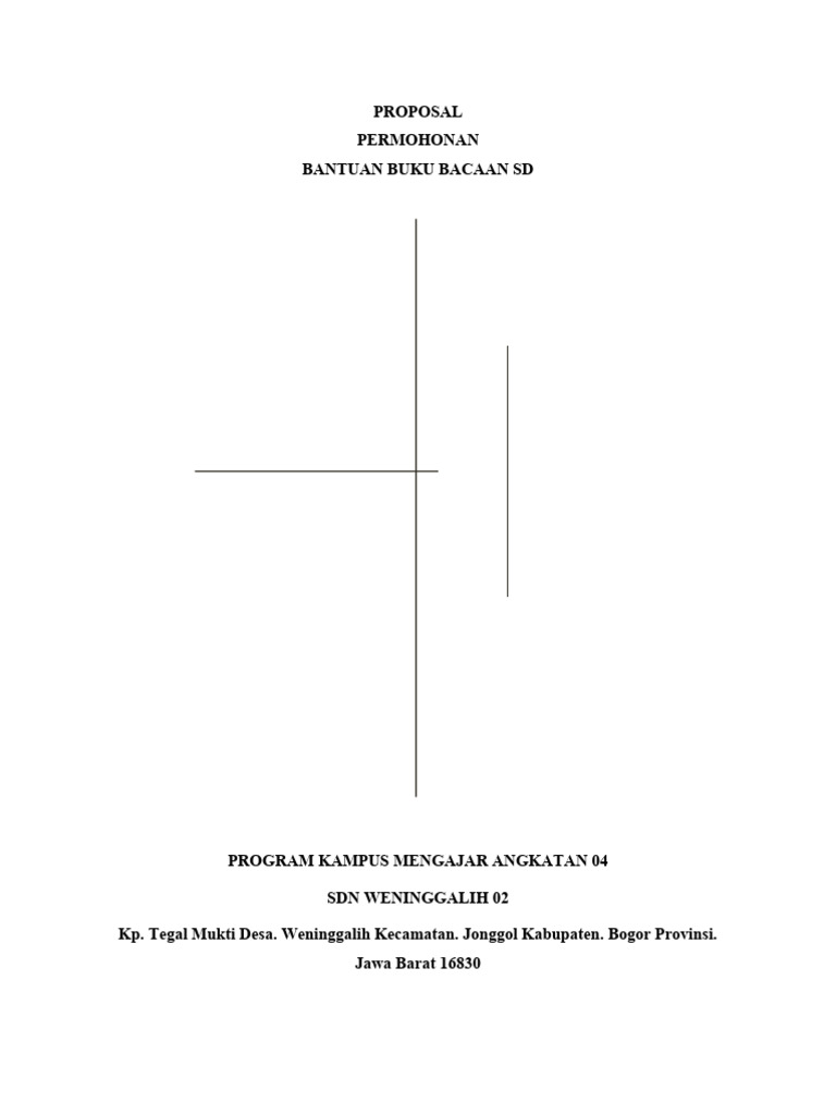 PROPOSAL Donasi Buku | PDF