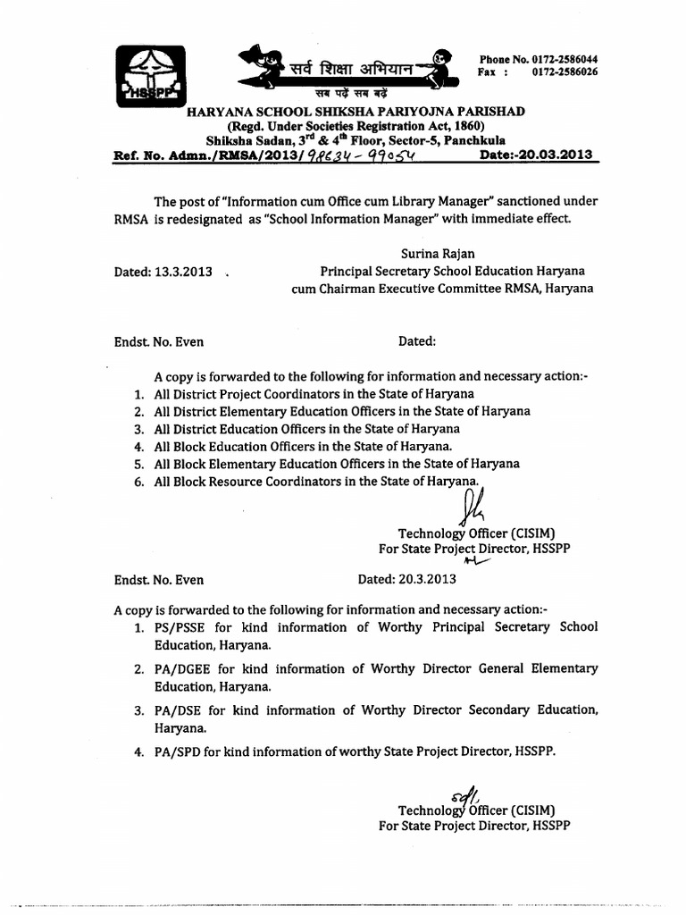 4 - Change of Designation | PDF