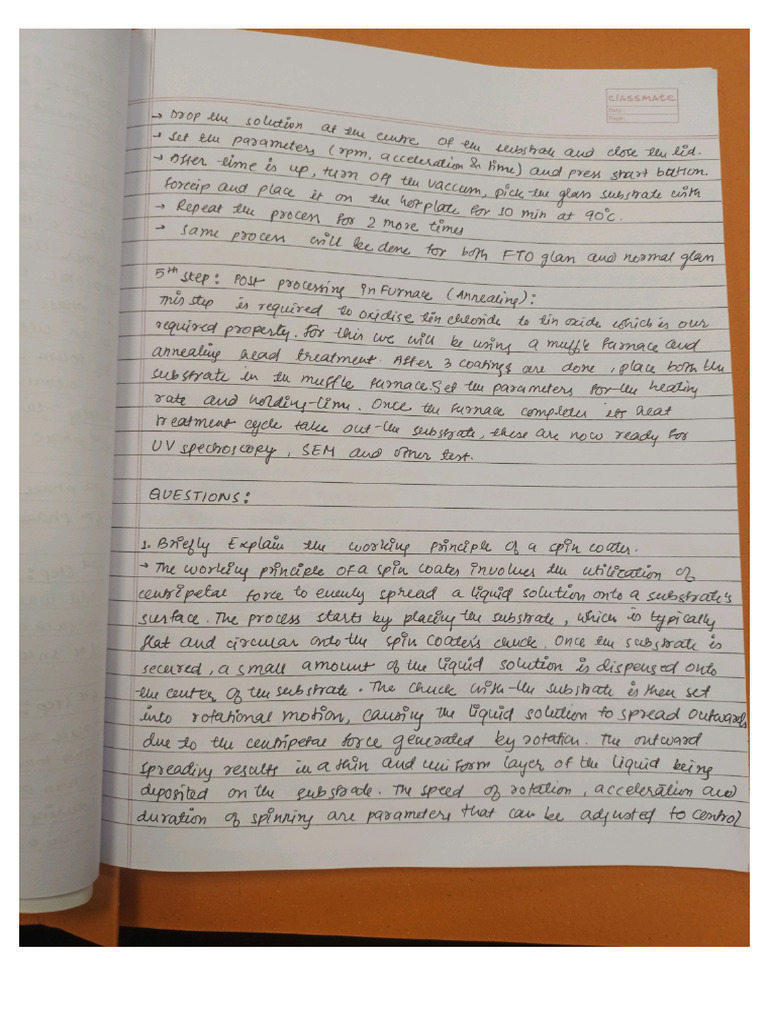 Class Notes Mems 1 | PDF