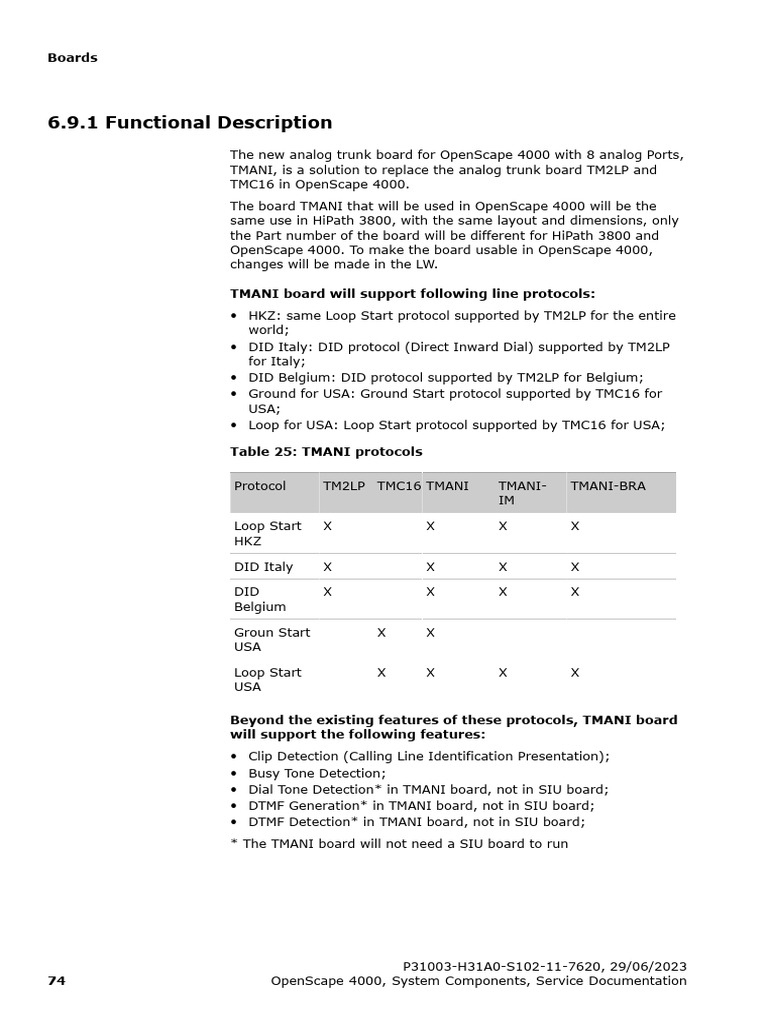 CENTRALA TELEFONICA OpenScape 4000 Systems Components (074-142) | PDF | Electronics ...