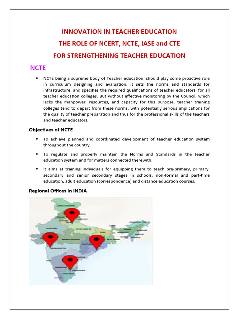 The Role of Teacher Education | PDF | Academic Degree | Teachers